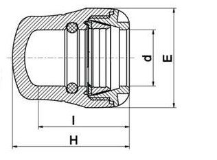Zaślepka PE (PUSH-FIT-1012) FI 63 PLASSON 1012U0063 | Terme.pl