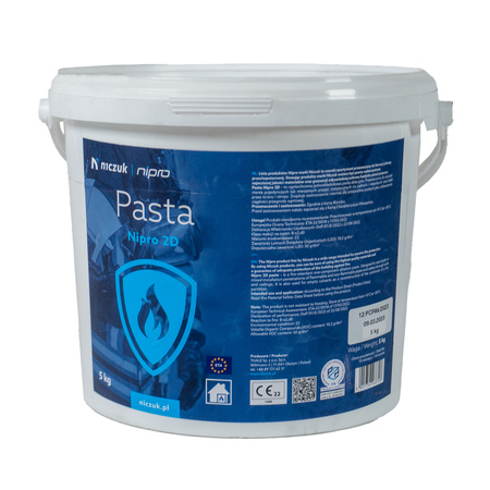 Pasta Niczuk Nipro 2D NP2D5 5 kg | Terme.pl